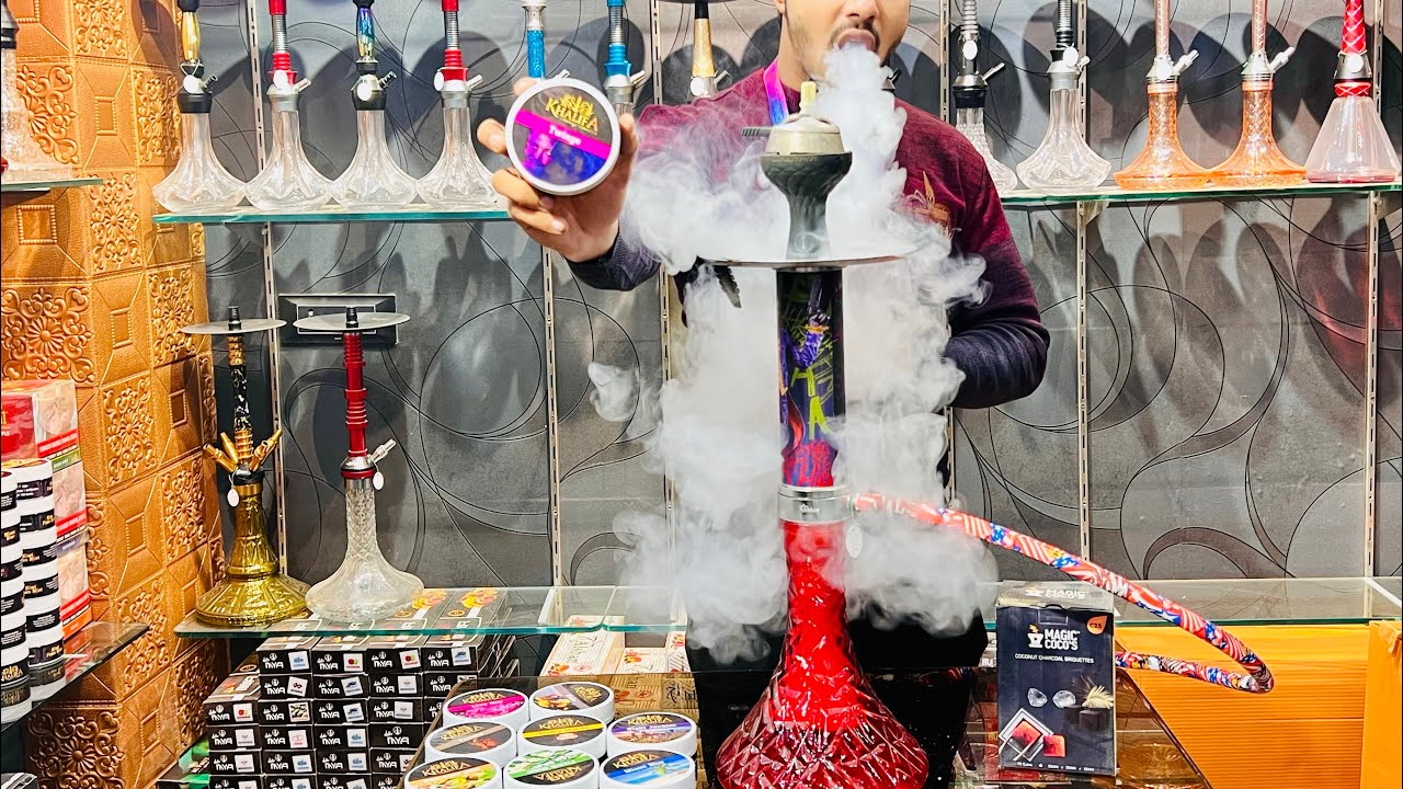 SHISHA STORE//Russian Hukka Under 3200rs //SHISHA STORE//Khalifa ...