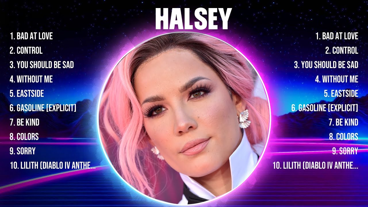 Halsey Greatest Hits 2024 Collection - Top 10 Hits Playlist Of All Time ...