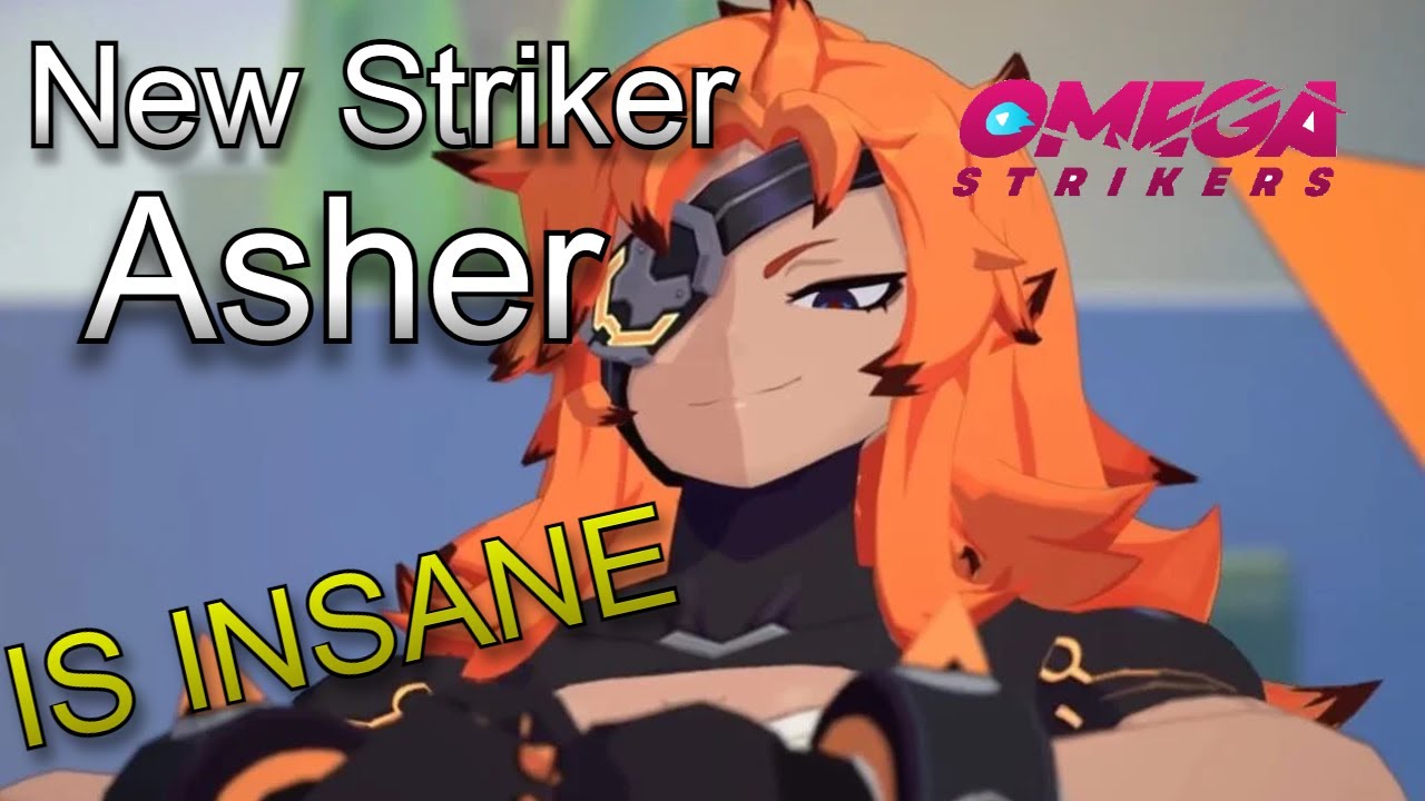 New Striker ASHER is OP in Omega Strikers | Omega Strikers Asher ...