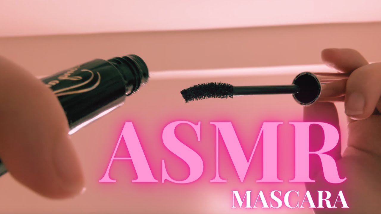 ASMR mascara application in 1 minute 👀 [blink, blink] (No talking ...