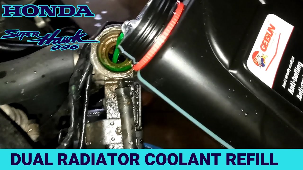 How To Flush & Change Coolant In a Motorcycle With Two Radiators ...