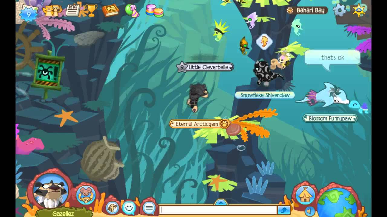 Animal Jam - Underwater Glitch WITH NARRATOR - YouTube