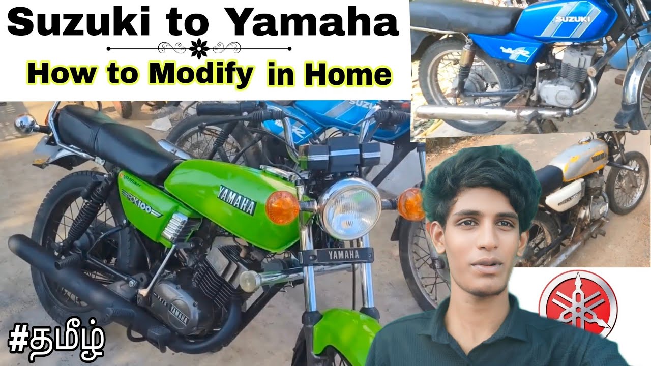 Suzuki Max100 to 😱RX100 🔥 | Easy to Modify 🏡 Home |TTF - YouTube