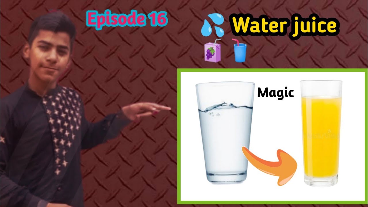 Magic water 🥤 juice best magic tricks episode 16 season 2 /Z.A Magic ...