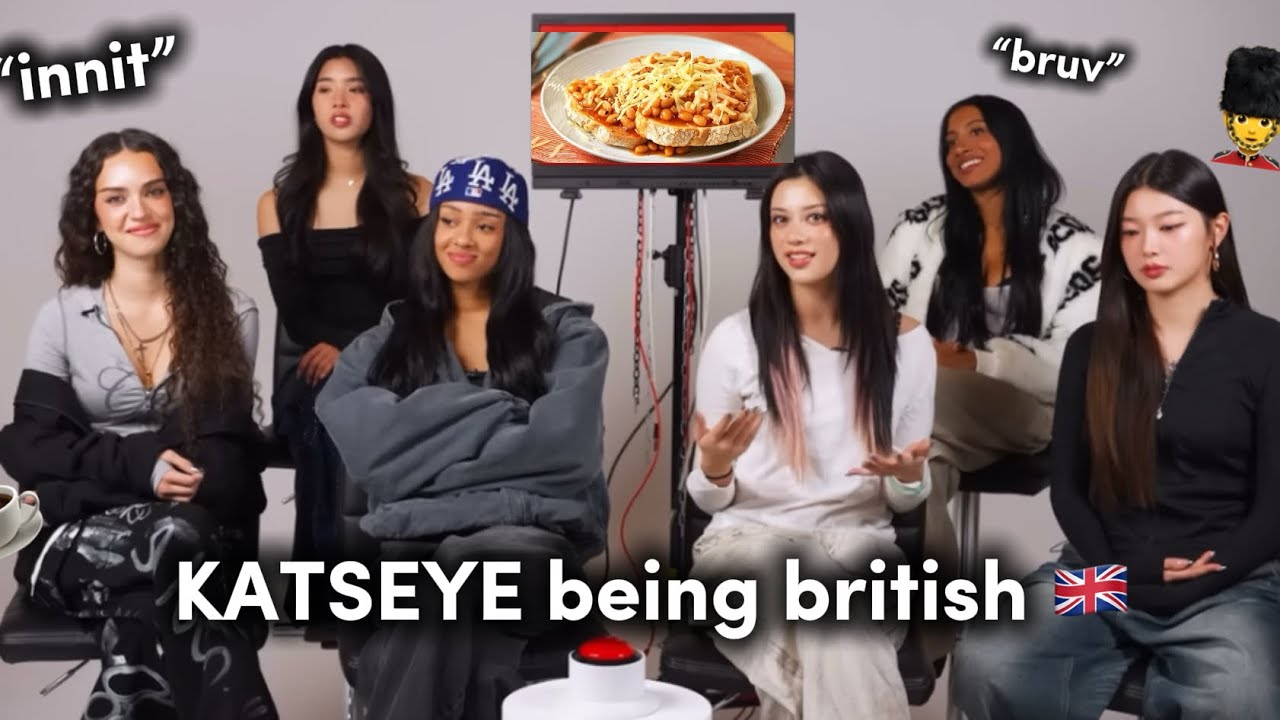 KATSEYE being british core - YouTube