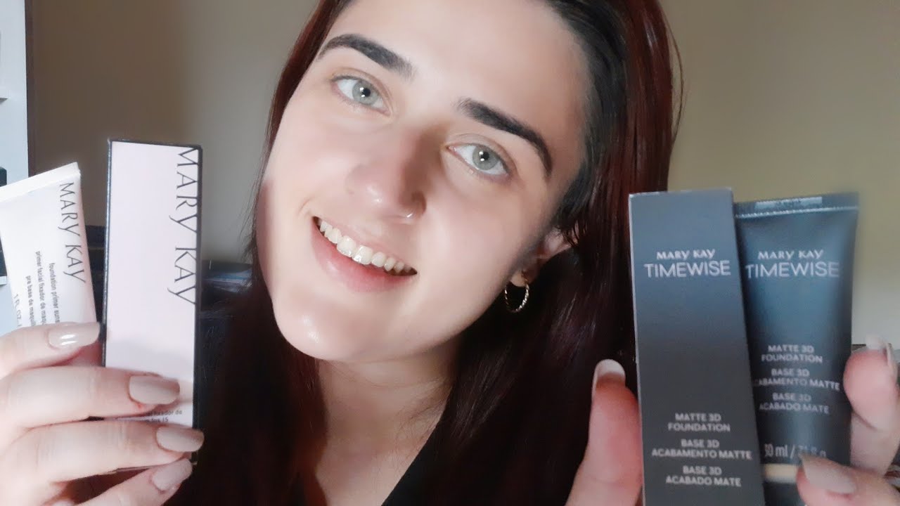 Resenha da base TIMEWISE 3D Mary Kay + PRIMER - YouTube