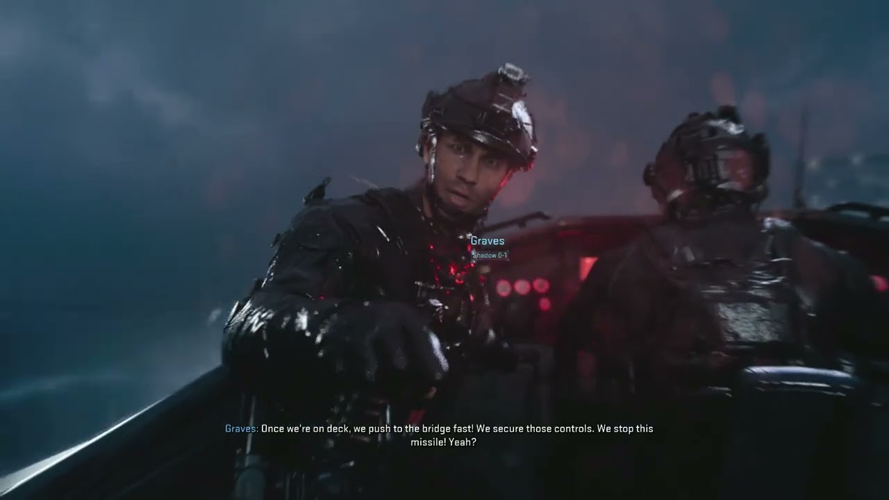 Call of Duty MWII (2022) Campaign - Mission 12 "Dark Water" - YouTube