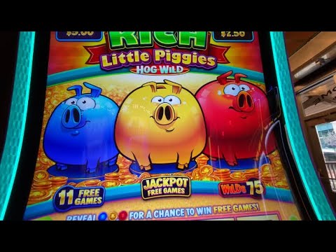 We Play A Rich Little Piggies Slot For The First Time & Get The Bonus ...