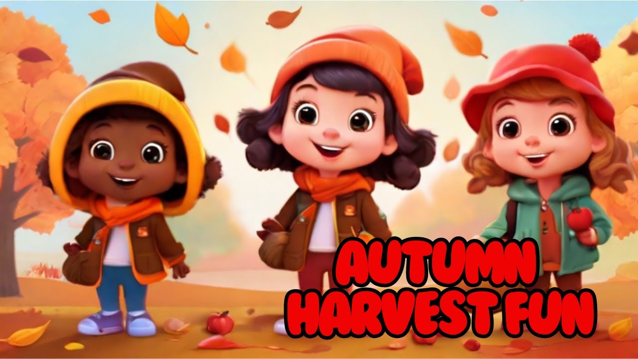 Autumn Harvest Fun: A Joyful Song for Kids! - YouTube