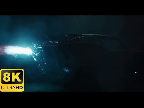 Batmobile revs engine FULL SCENE | 8K - YouTube