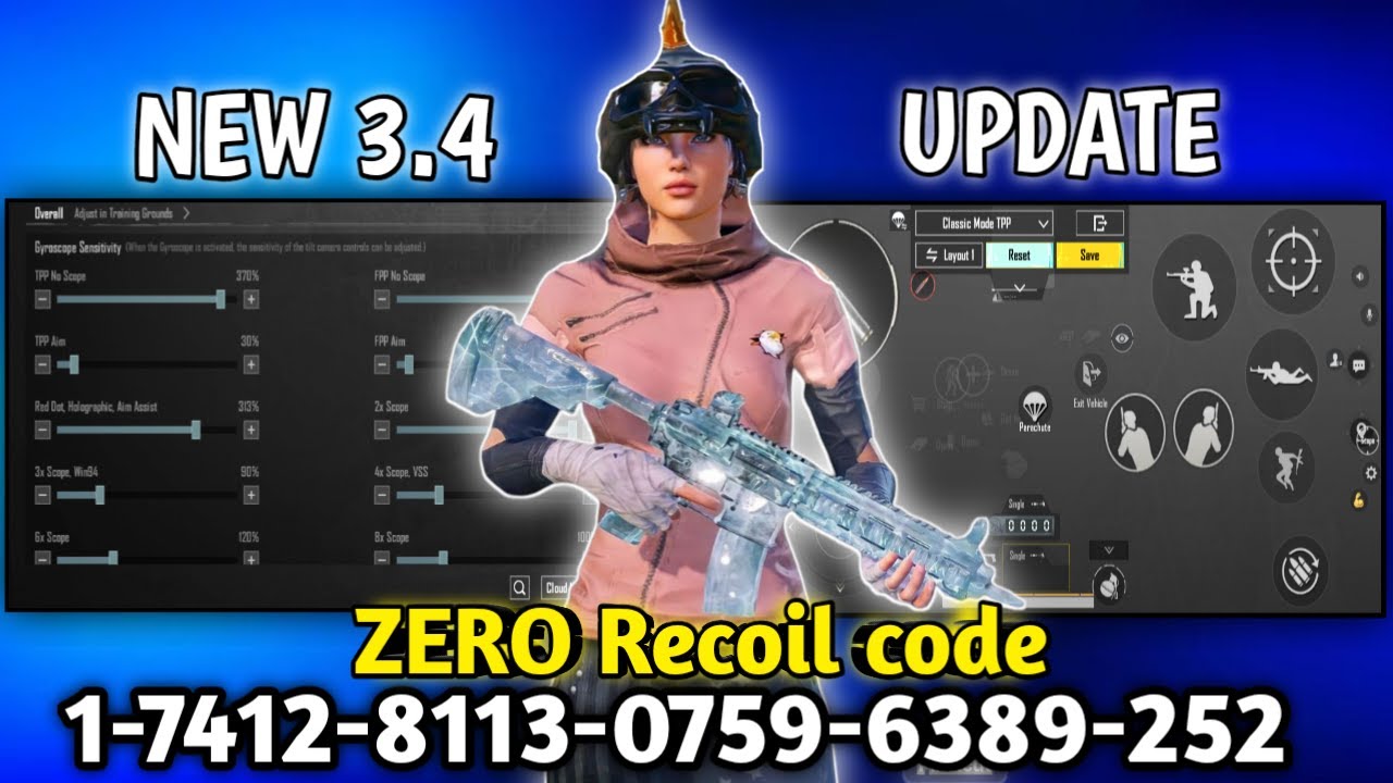 Best Zero Recoil Sensitivity Sitting - YouTube