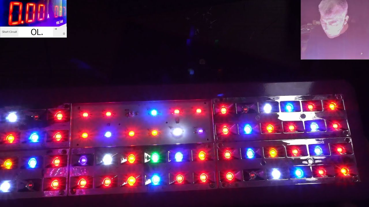 DR SCHIMMEL PURPLE POWER LED lighting system repair - YouTube