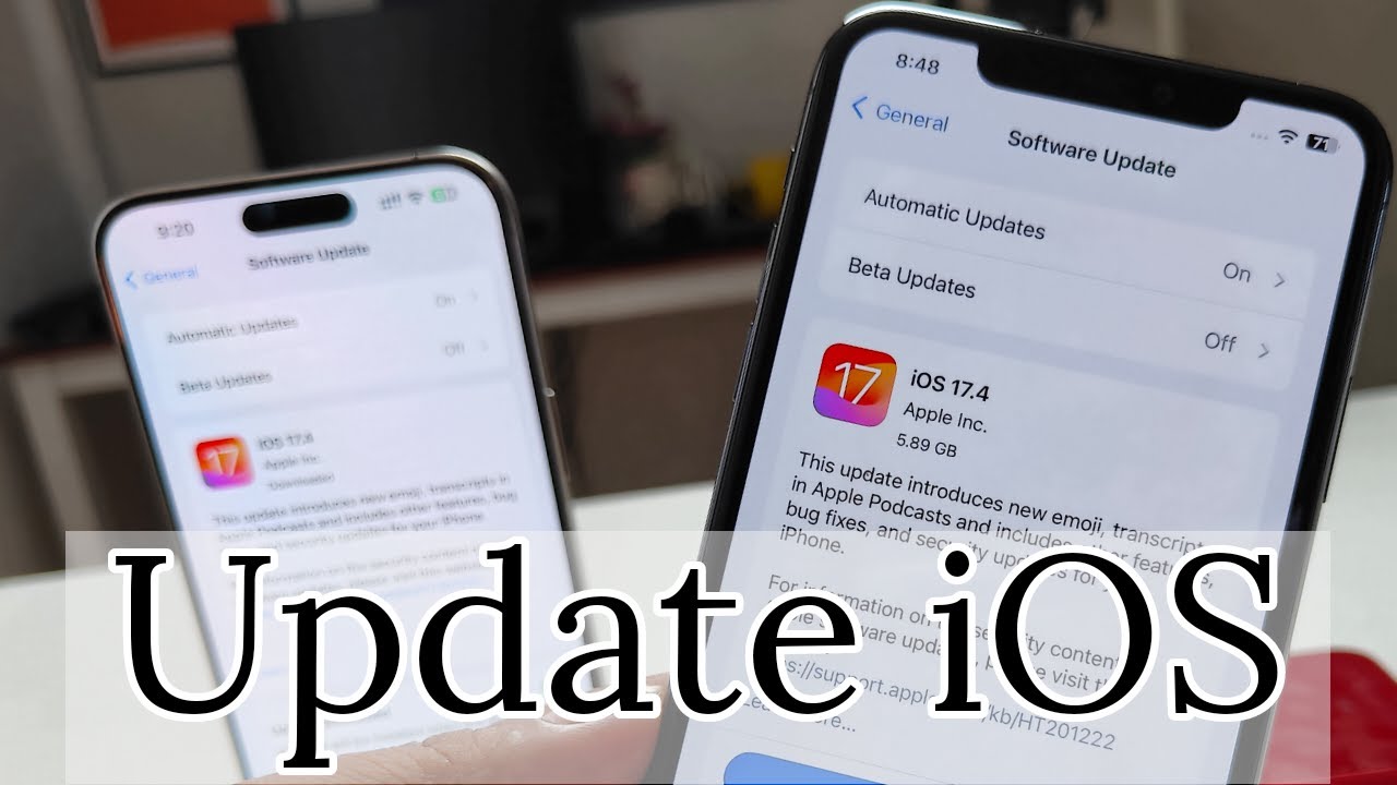 iOS 17.4 Released iPhone Users អាច Install version 17.4 បានហើយ - YouTube
