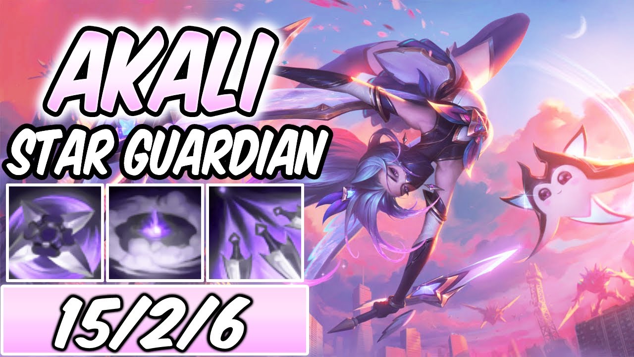 S+ STAR GUARDIAN AKALI | FULL AP MID GAMEPLAY | LEGENDARY SKIN | Build ...