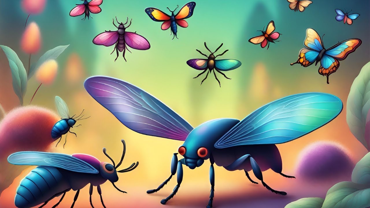 Fun Insects Names Learning for Kids | Explore the Bug World - YouTube