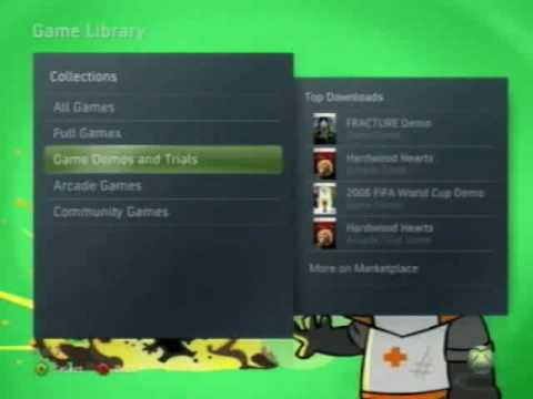 New Xbox Experience Community Games - YouTube