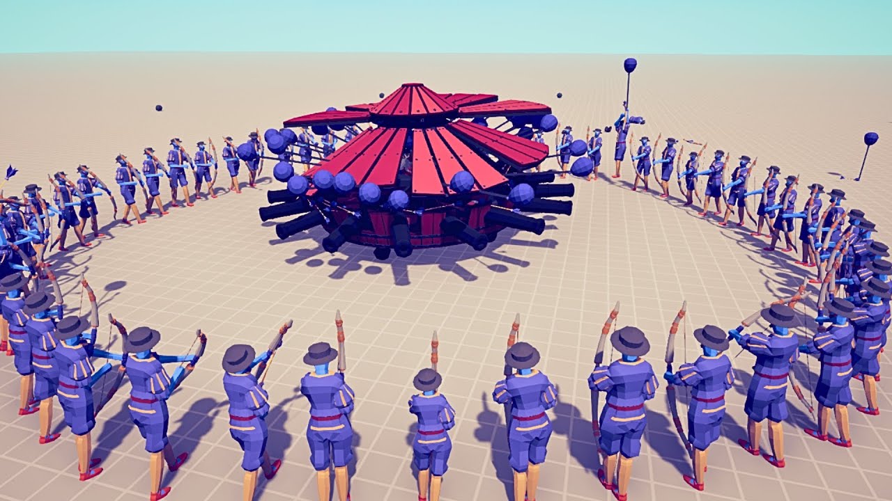 NEW EPIC BATTLE BALLOON ARROW VS EVERY UNIT - Totally Accurate Battle ...