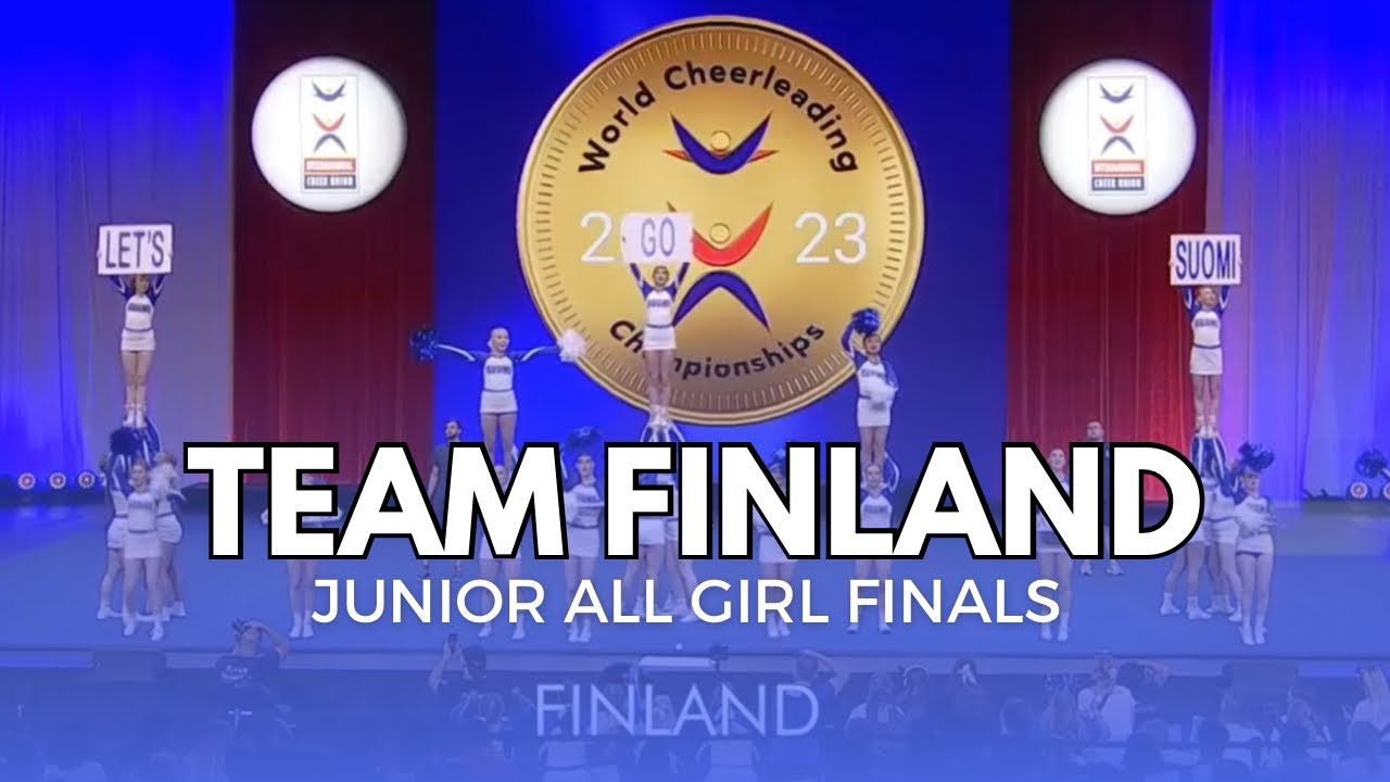 ICU World Cheerleading Championships 2023 Team Finland Junior All Girl ...