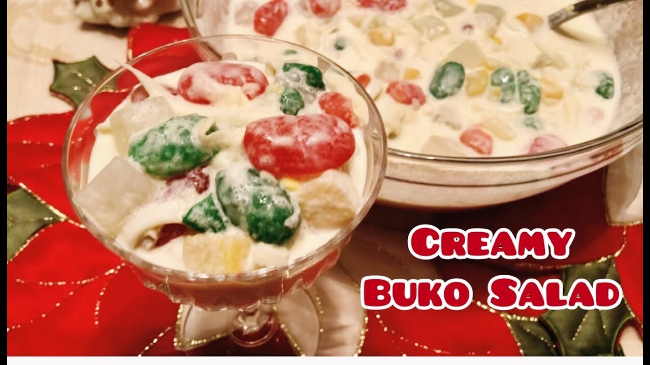 Creamy Buko Salad Recipe | Buko Salad Dessert | My Version | Lanie’s ...