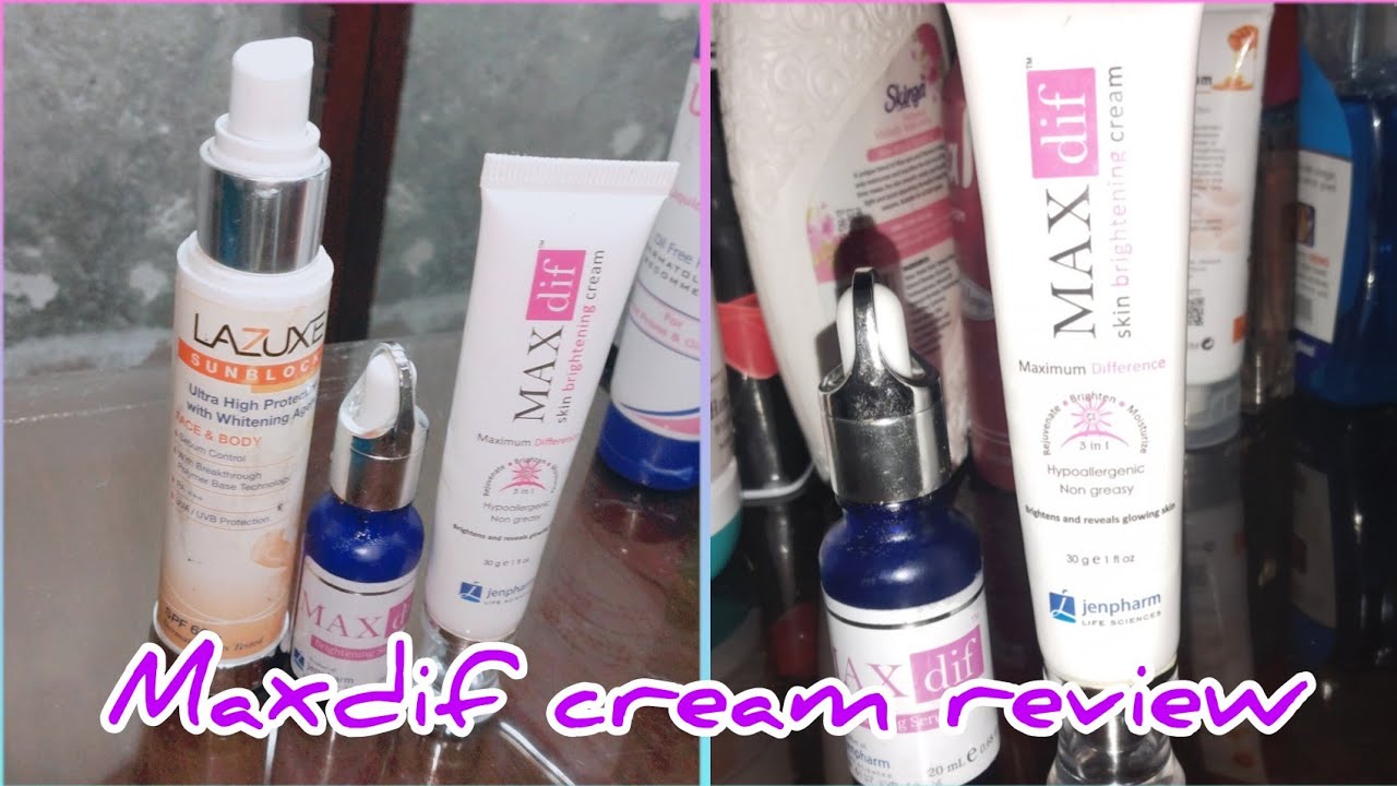 Maxdif brightening serum review|maxdif cream use|maxdif brightening ...