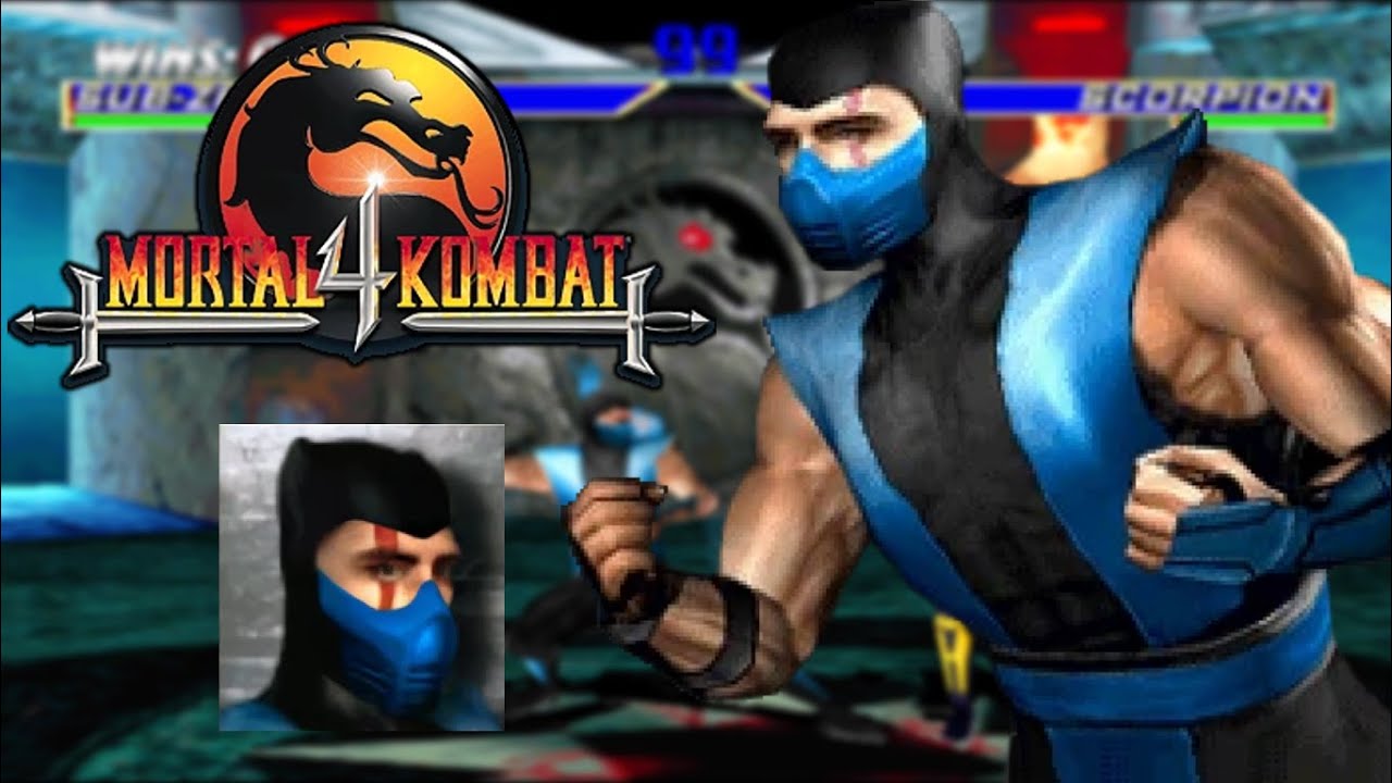 MORTAL KOMBAT 4 - ( SUB-ZERO + ENDING ) - GAMEPLAY - YouTube