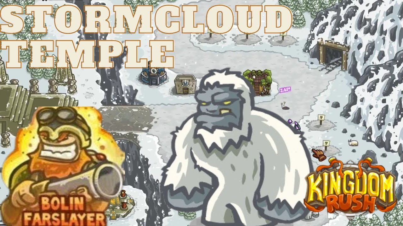 Kingdom Rush - Tower Defense - Stormcloud Temple - Part 9 - YouTube