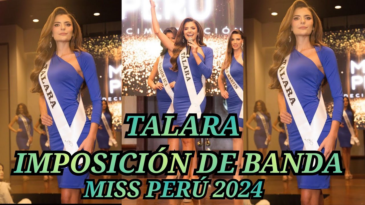 Tatiana calmell es TALARA en miss Perú 2024. - YouTube