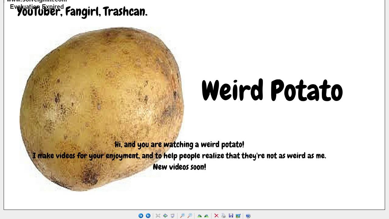 Weird Potato Sings: I Believe; the parody - YouTube