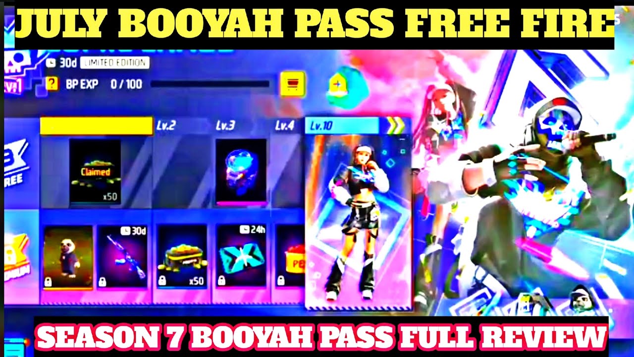 NEXT BOOYAH PASS FREE FIRE JULY 2023 | FREE FIRE NEXT BOOYAH PASS ...