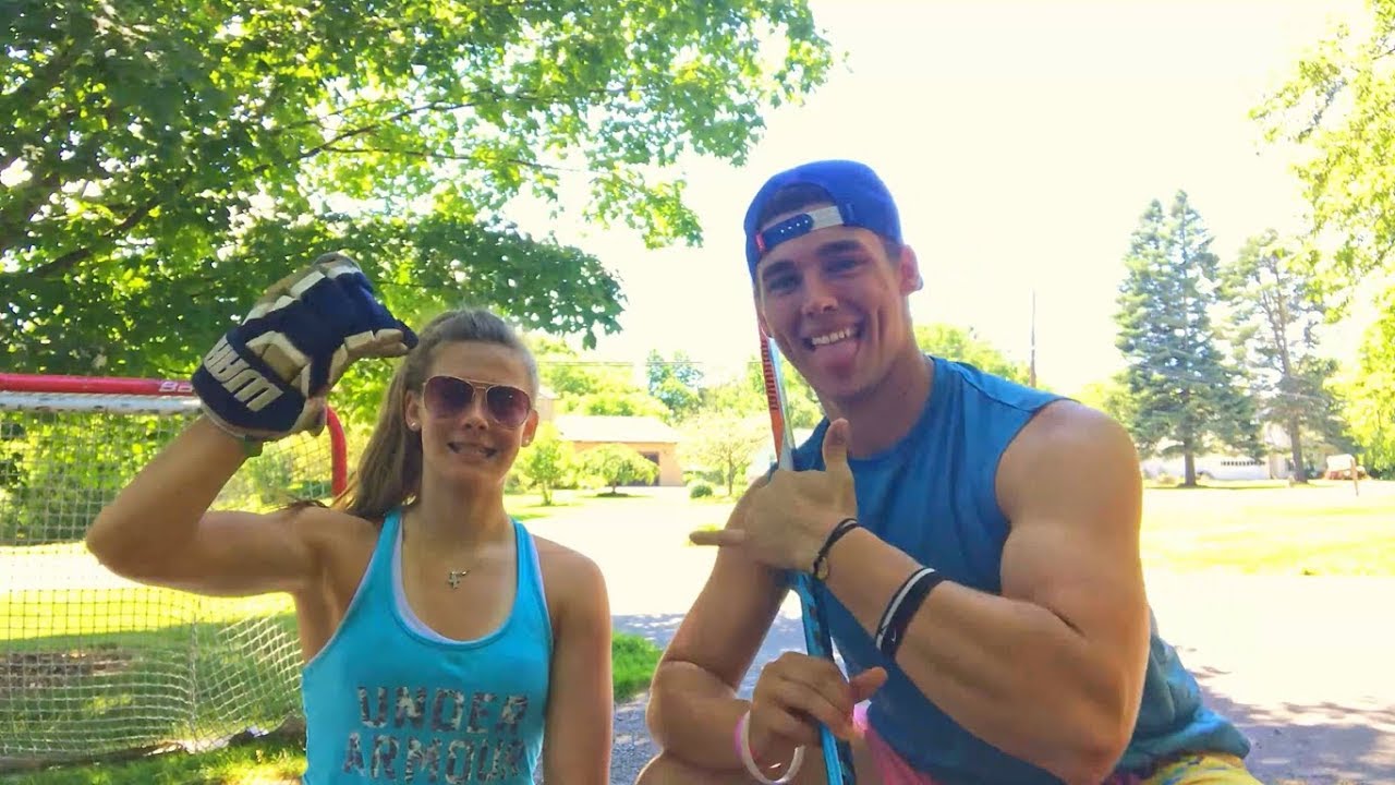 Training with future USA Hockey star -- Haley Winn - YouTube