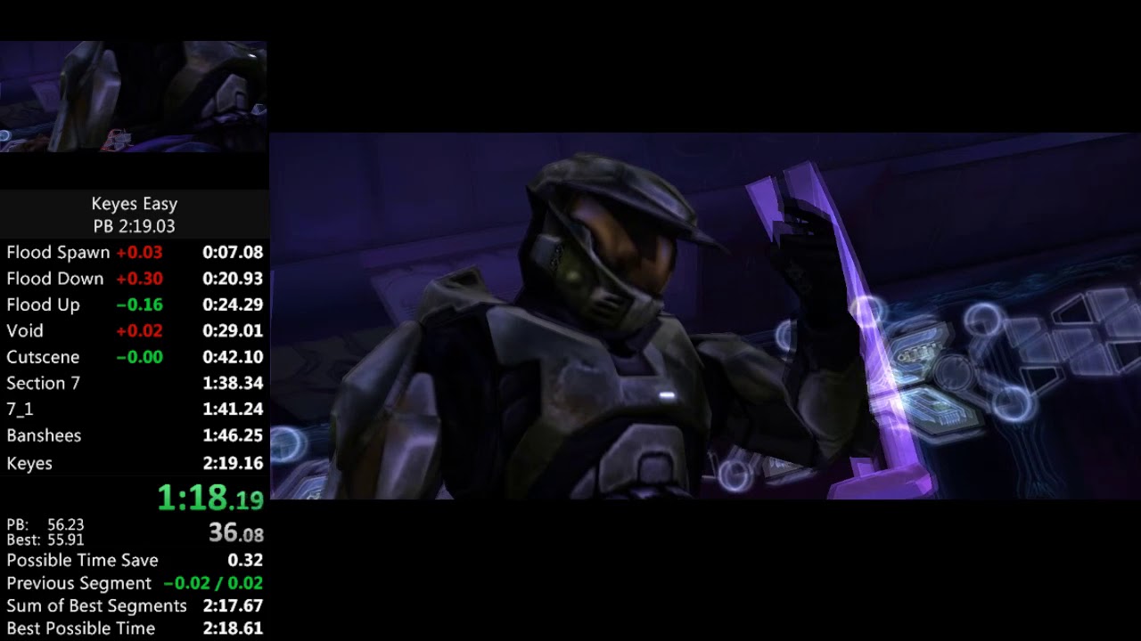 Halo Keyes Easy 2:18.9 - YouTube