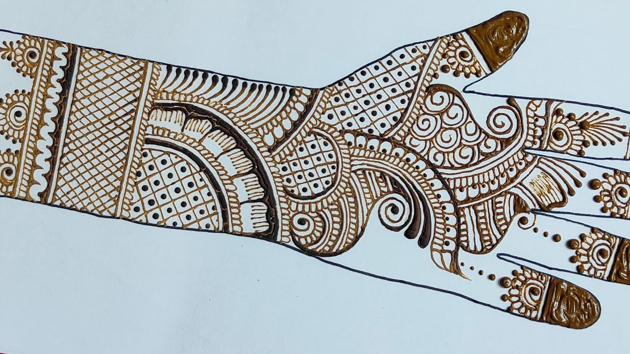 Naw Frand Hand Mahndi Design ll Frand Hand Arabic Mahndi Design ll ...
