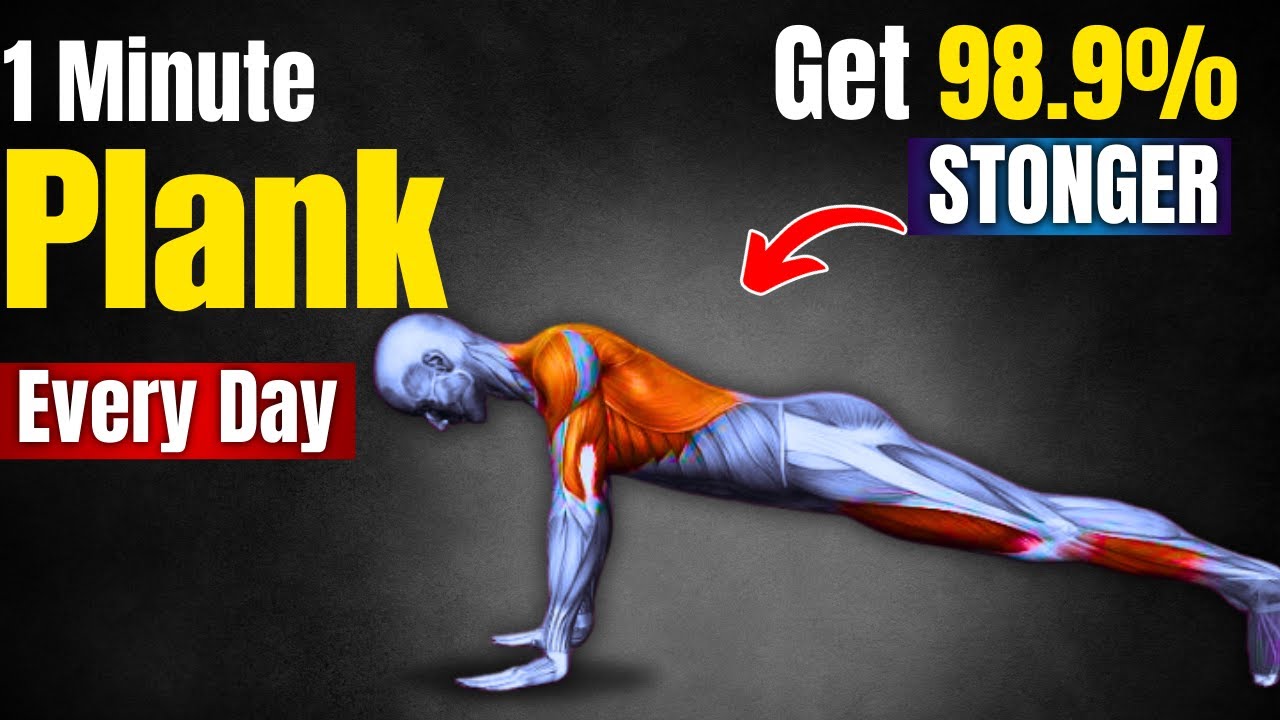 What Happens To Your Body When You Plank 1 Minute Every Day | Plank ...