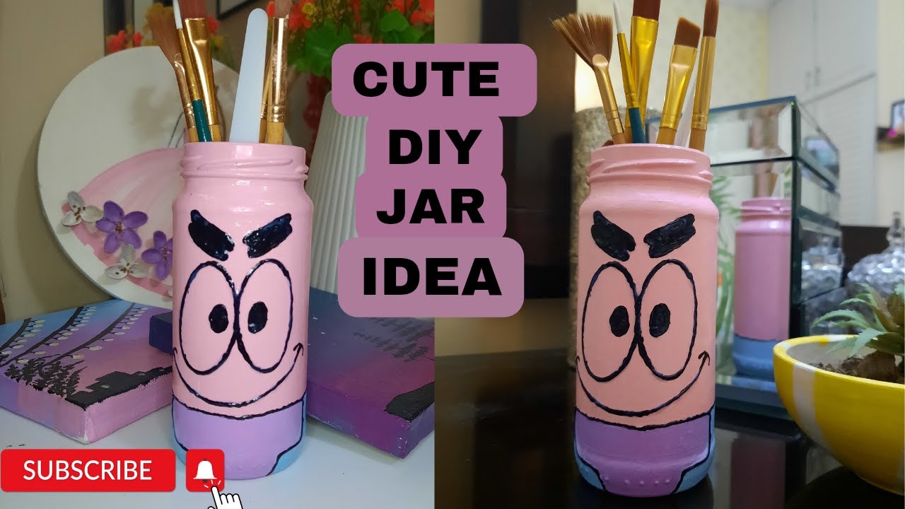 Diy Cute Jar Idea || diy mason jar || waste jar idea || best out of ...