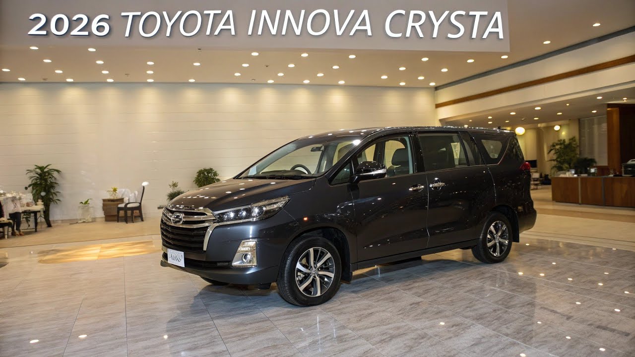 💥2026 Toyota Innova Crysta finally launch in India| New Luxury MPV ...
