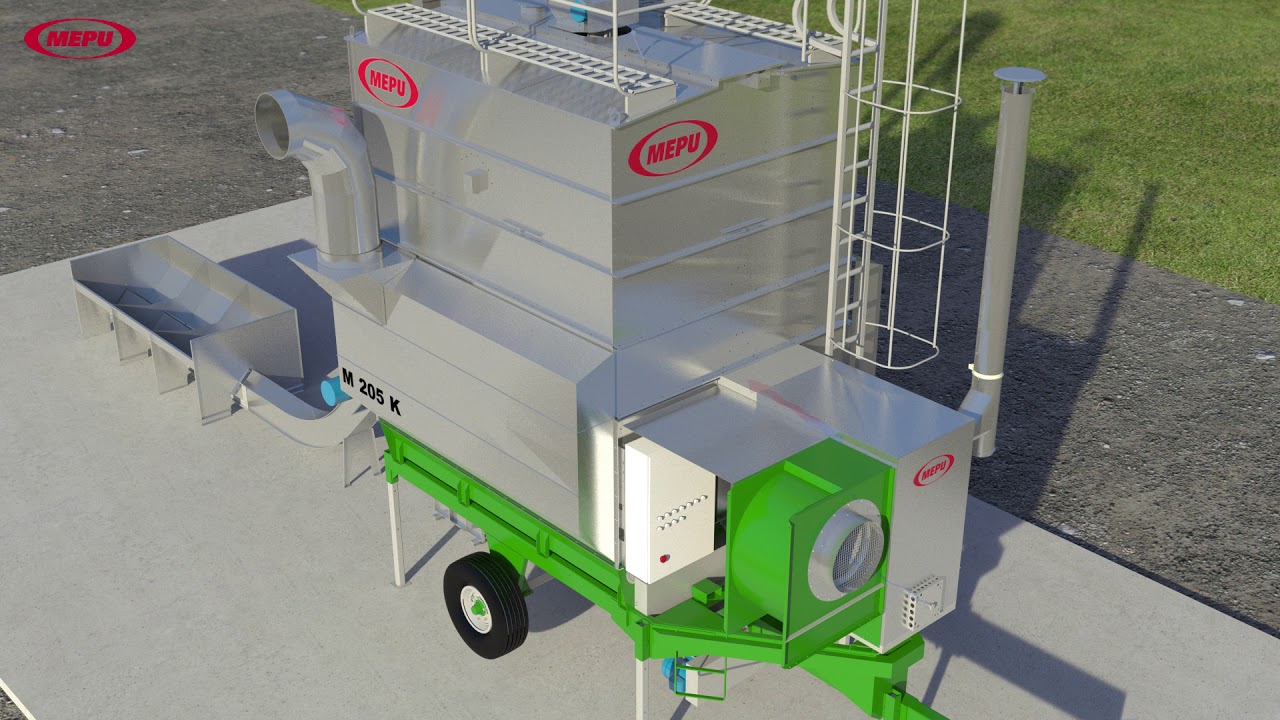K series mobile dryers - YouTube