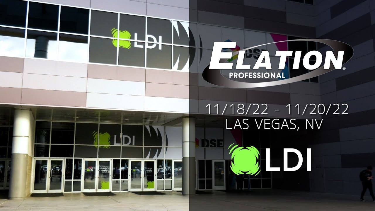 Elation Professional @ LDI2022 - YouTube