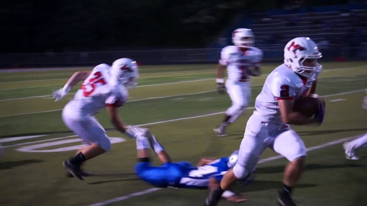 Manalapan's David Blumenberg 56 yd punt return - YouTube