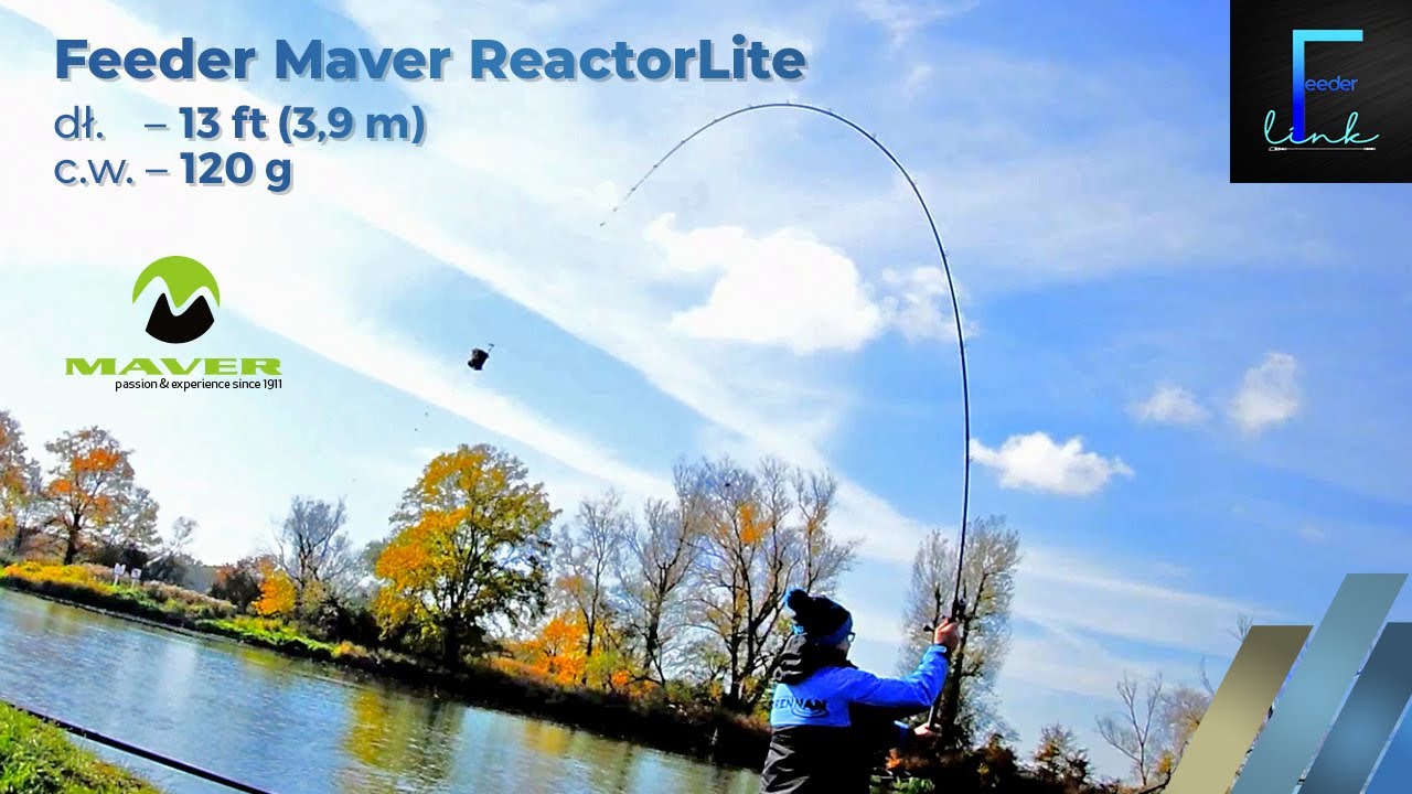 Wędka feeder Maver ReactorLite 13 ft 3,9 m, c w 120 g - YouTube