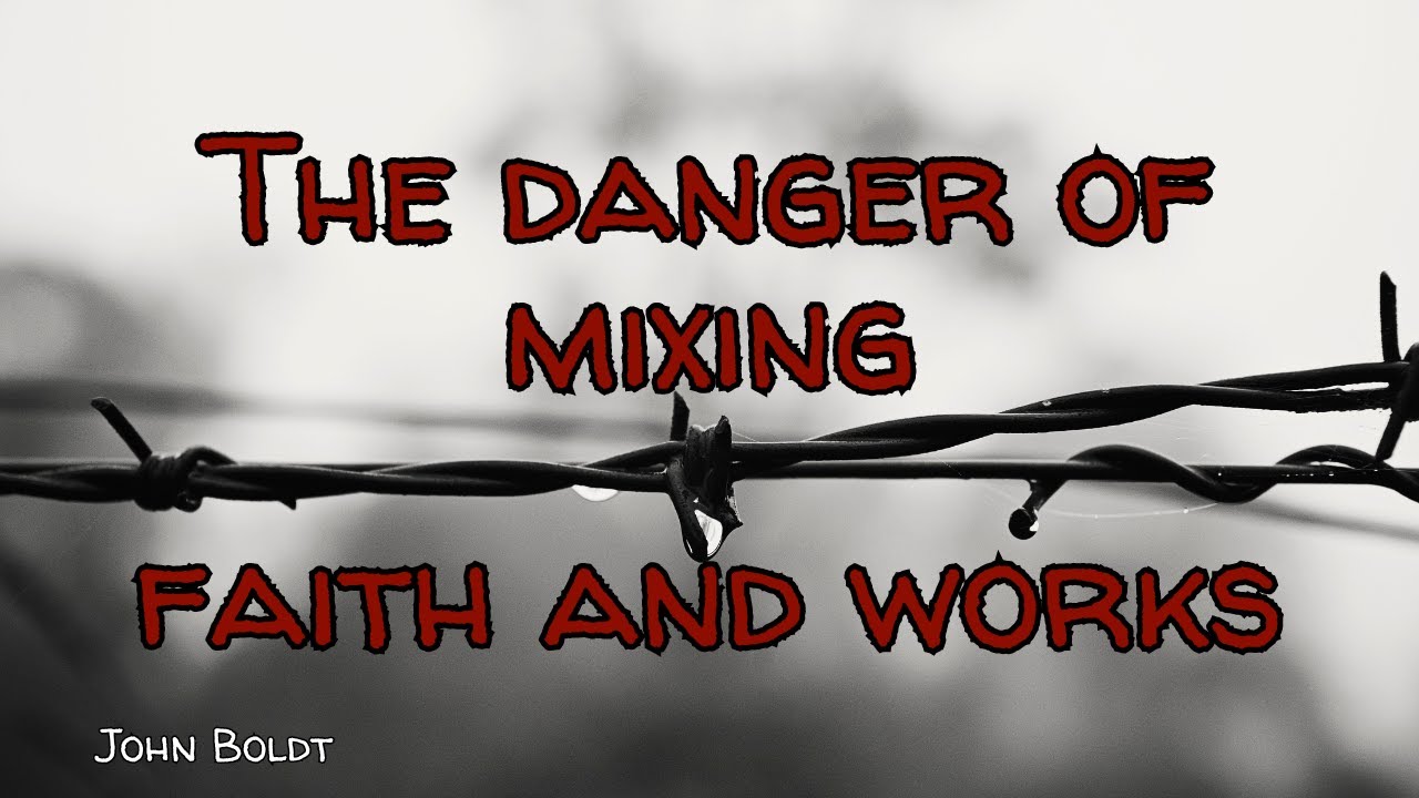 The Danger of Mixing Faith and Works (2 Cor 3) - YouTube