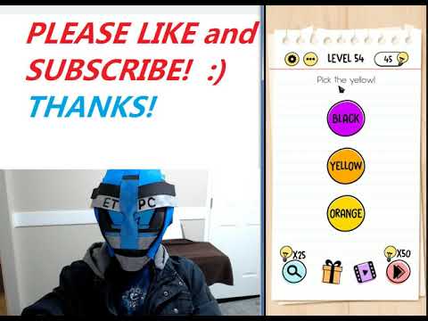 BRAIN TEST LEVEL 54 WALKTHROUGH WITH ANSWERS - YouTube