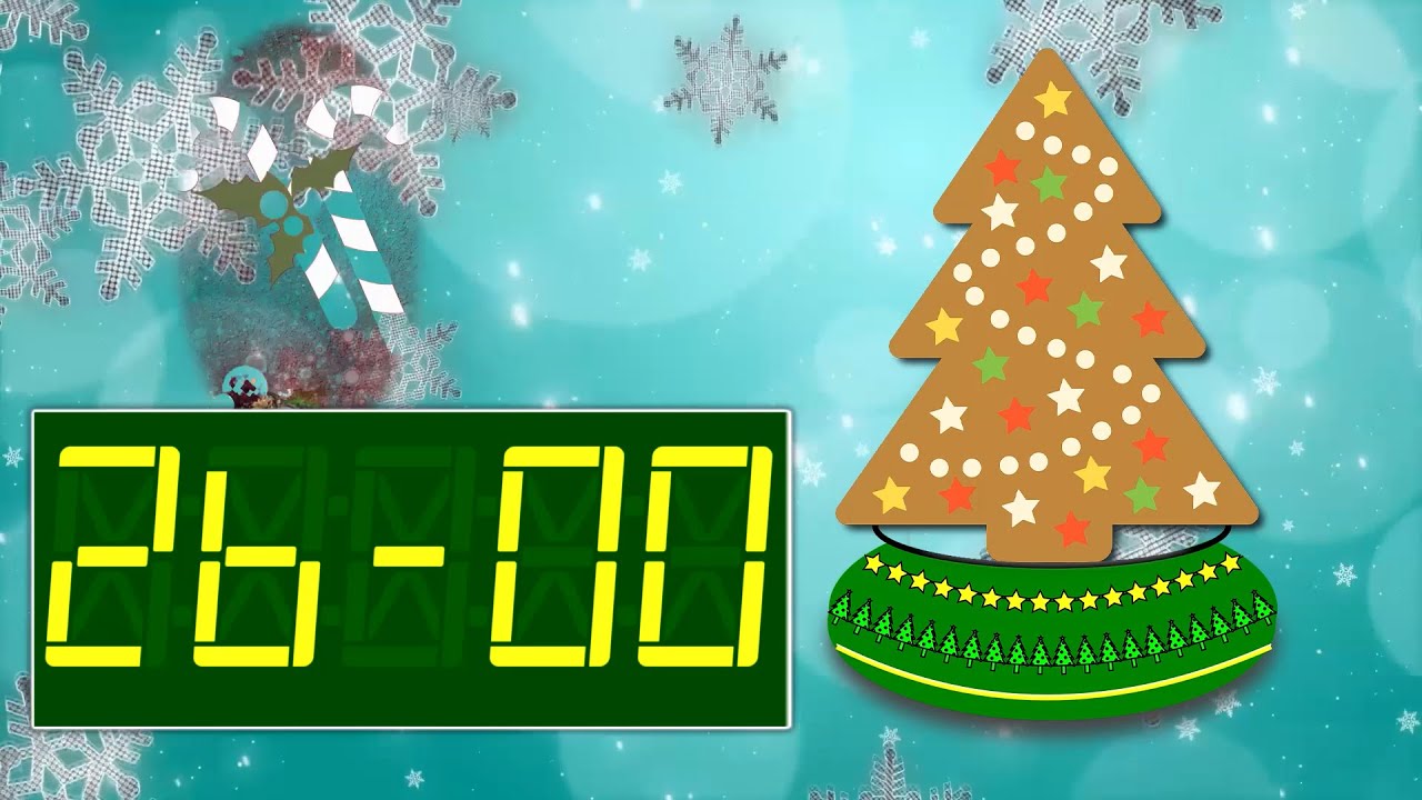BCG 26 Minutes Countdown (Christmas Tree LED Dot Minute) Remix Mario ...