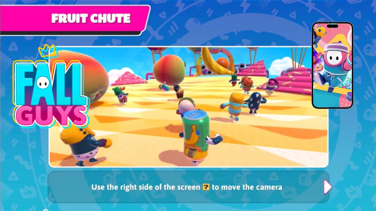 Fall Guys Mobile: Fruit Chute - YouTube