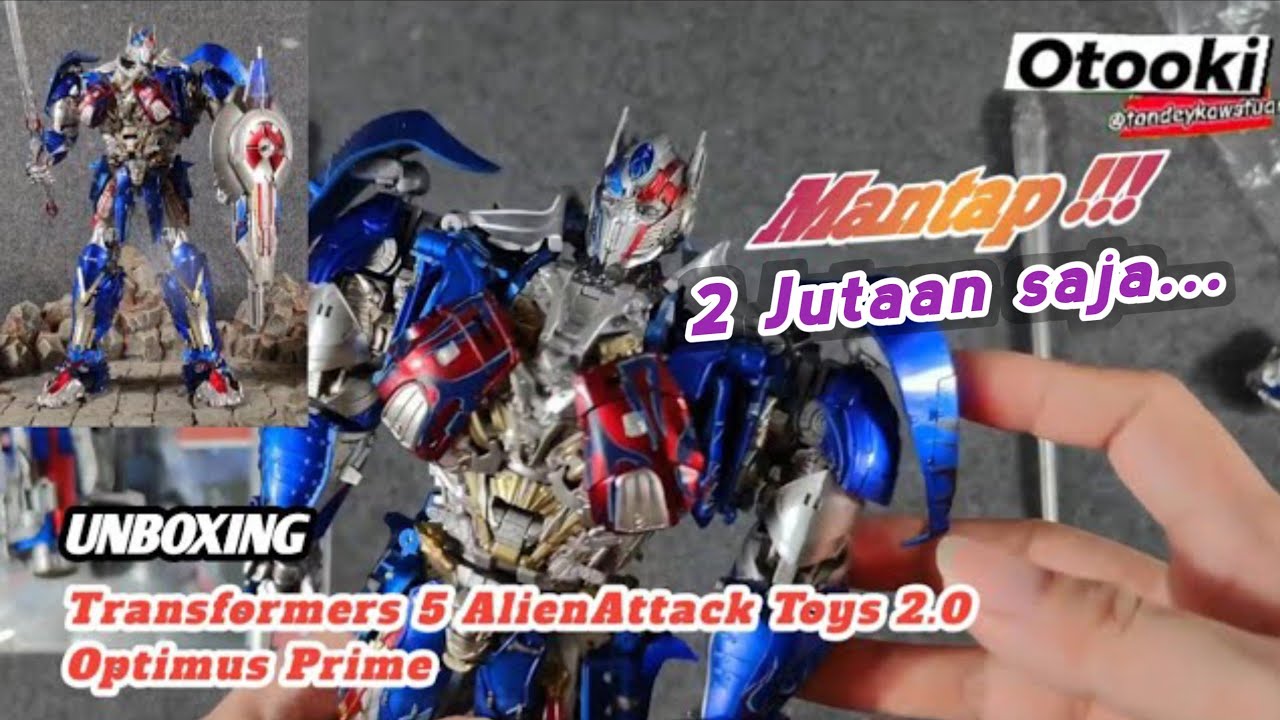 [ MANTUL ] Unboxing Transformers 5 Alien Attack Toys AAT-02 King of ...