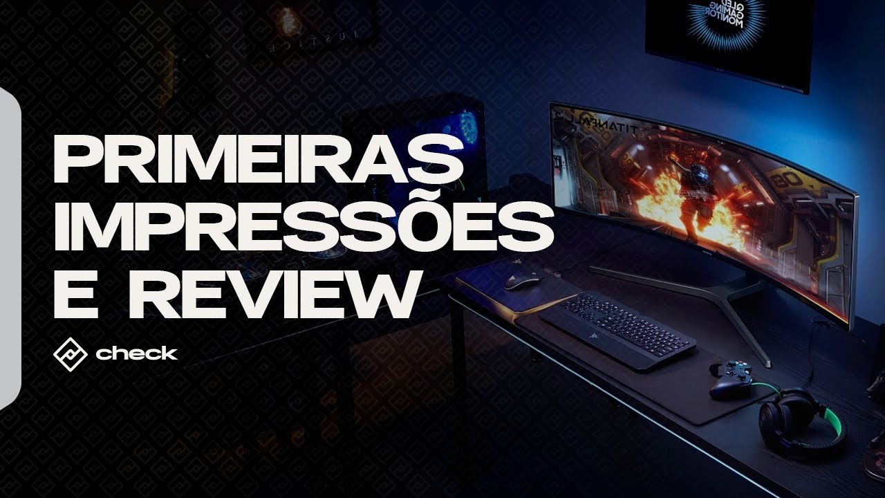 AS PRIMEIRAS 24 HORAS COM O MONITOR DE 49 POLEGADAS - PRIMEIRAS ...