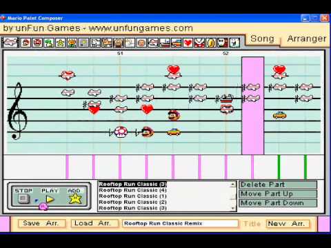 Mario Paint: Rooftop Run Classic Remix- Sonic Generations - YouTube
