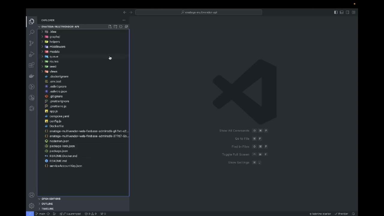 Backend Clone Tutorial | Let's clone/config Backend | Part 3 | Enatega Multivendor Delivery ...