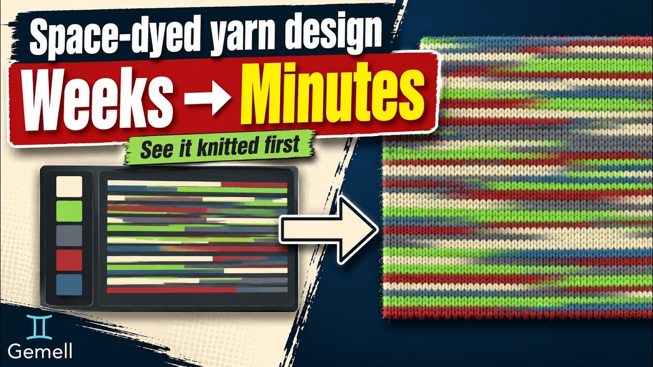 Design & Approve Space-Dyed Yarn in Minutes | Gemell - YouTube