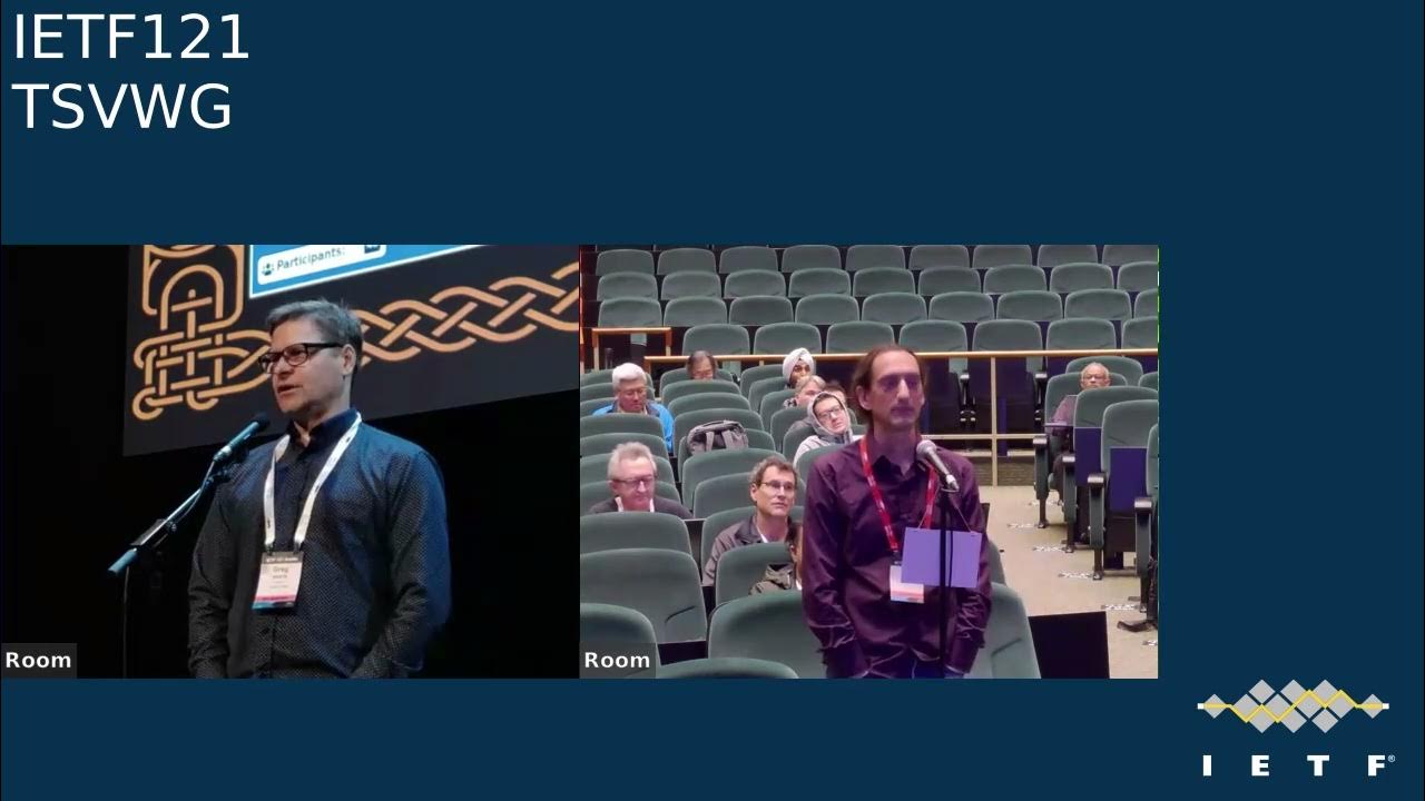 IETF 121: Transport and Services Working Group (TSVWG) 2024-11-05 18:00 - YouTube