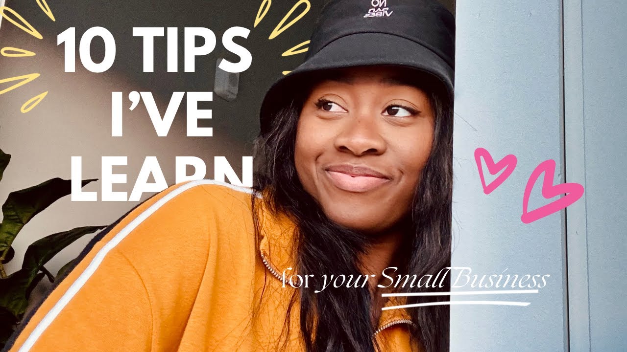 10 Tips I’ve Learned For Small Business Owners! | Pack An Order with Me! 😊 (Hard Hitting Tips ...